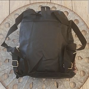 Bags | New Boutique Mini Black Backpack With Sepia Roses | Poshmark